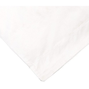 BedDecor Luxury Soft Brushed 400-Thread-Count Egyptian Cotton Embroidered Duvet Cover Set with Beautiful 2-Stripe Embroidery - - King/California King - White/Silver Grey