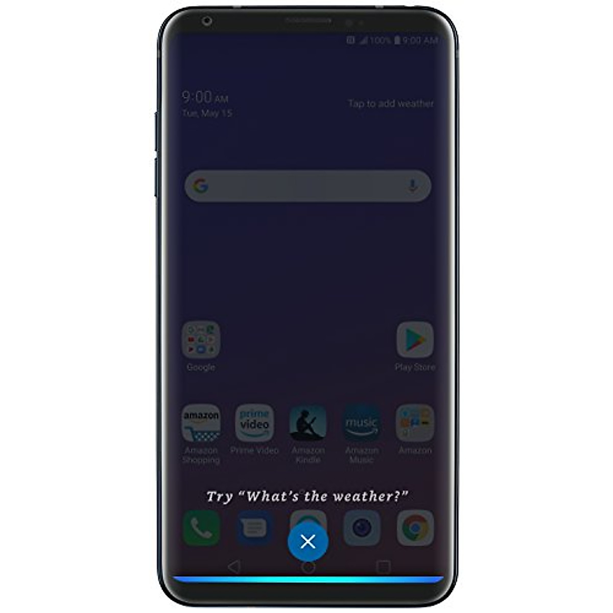 LG V35 ThinQ with Alexa Hands-Free – Prime Exclusive Phone – Unlocked – 64 GB – Aurora Black