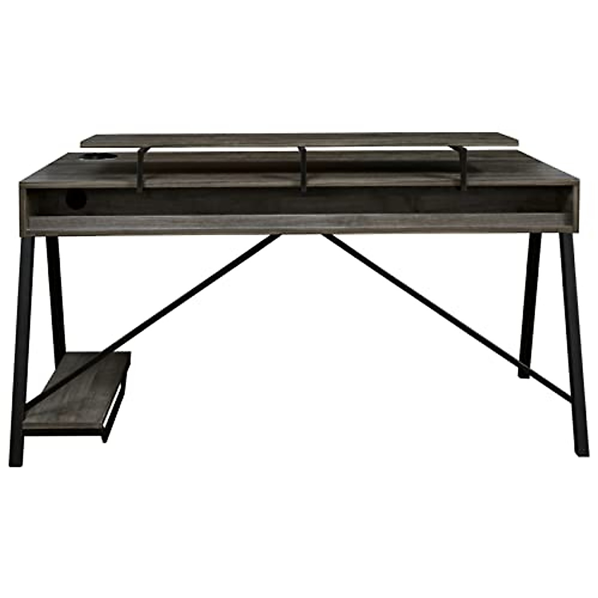 Signature Design by Ashley Barolli Desk, Grayish Brown