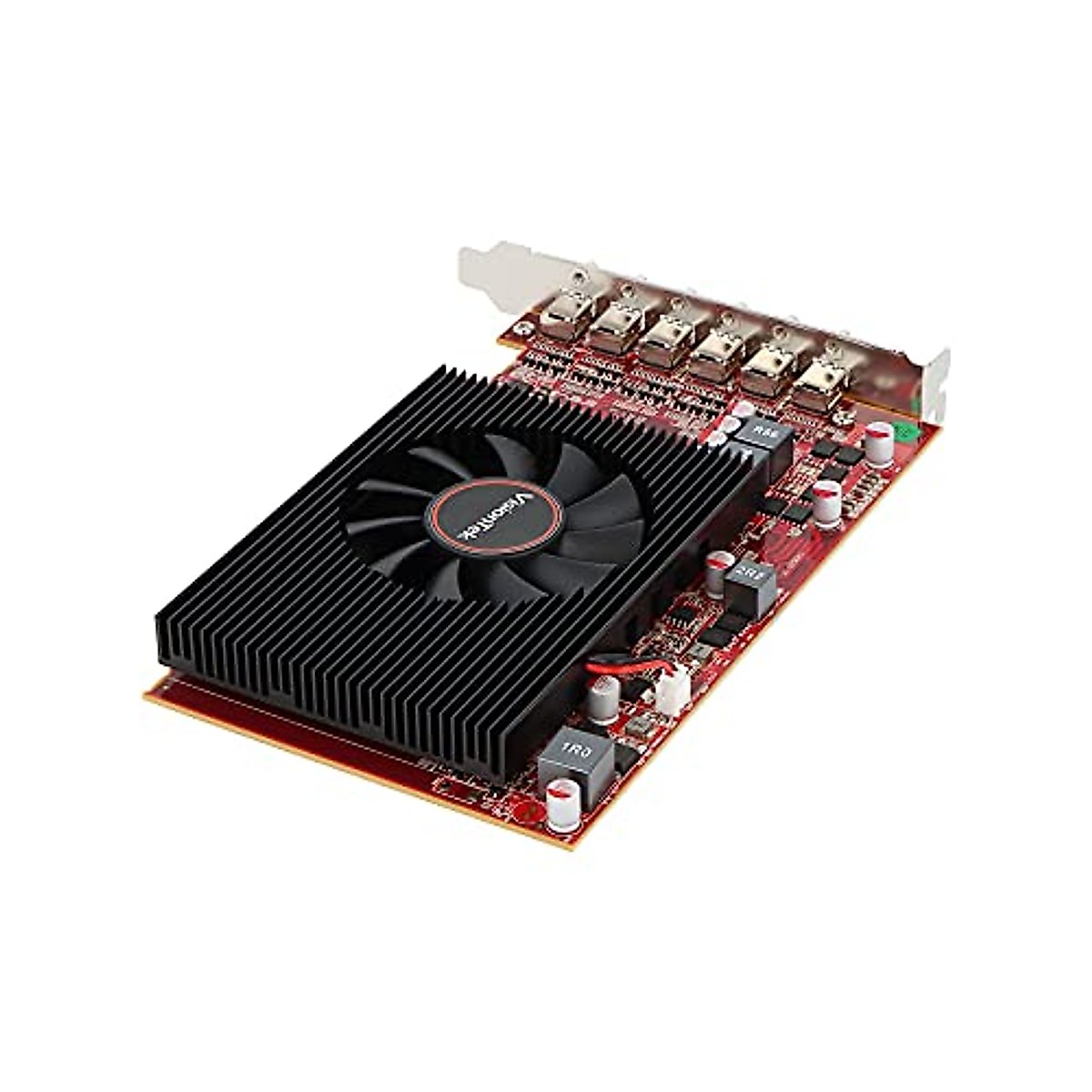 VisionTek Radeon 7750 2GB GDDR5 6M (6x miniDP, 6x miniDP to HDMI Adapters) Graphics Card - 900880