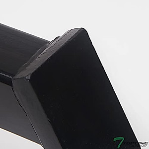 Universal 8" Drop Rear Bumper Trailer Tow Hitch Loaded Ball Mount with Pin & Clip Kit for 2" x 2" Towing Receiver Tube