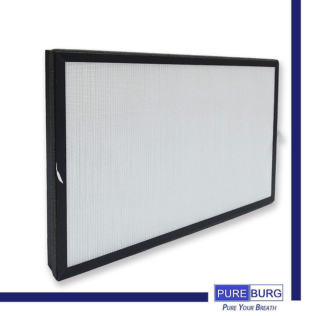 PUREBURG Replacement True HEPA Filters Compatible with Envion Allergy Pro AP450 Air Purifier,Replaces Part# AP450F,H13 High-efficiency Air Clean,2-Pack