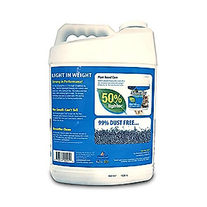 SmartCat Lightweight Clumping Litter, 10 Pound (160oz 1 Pack) - Unscented and Lightweight