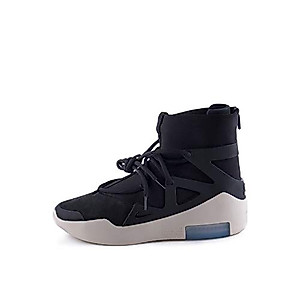 Nike Mens Air Fear of God 1 Black/Black Suede Size 8.5