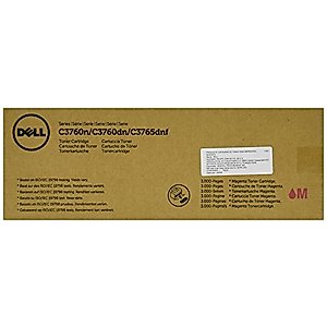 Dell 2GYKF Toner Cartridge C3760N/C3760DN/C3765DNF Color Laser Printer