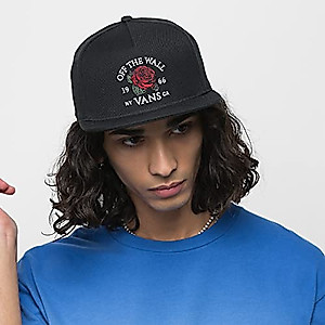 Vans Men's Snapback Hat, (Seely) Black, One Size