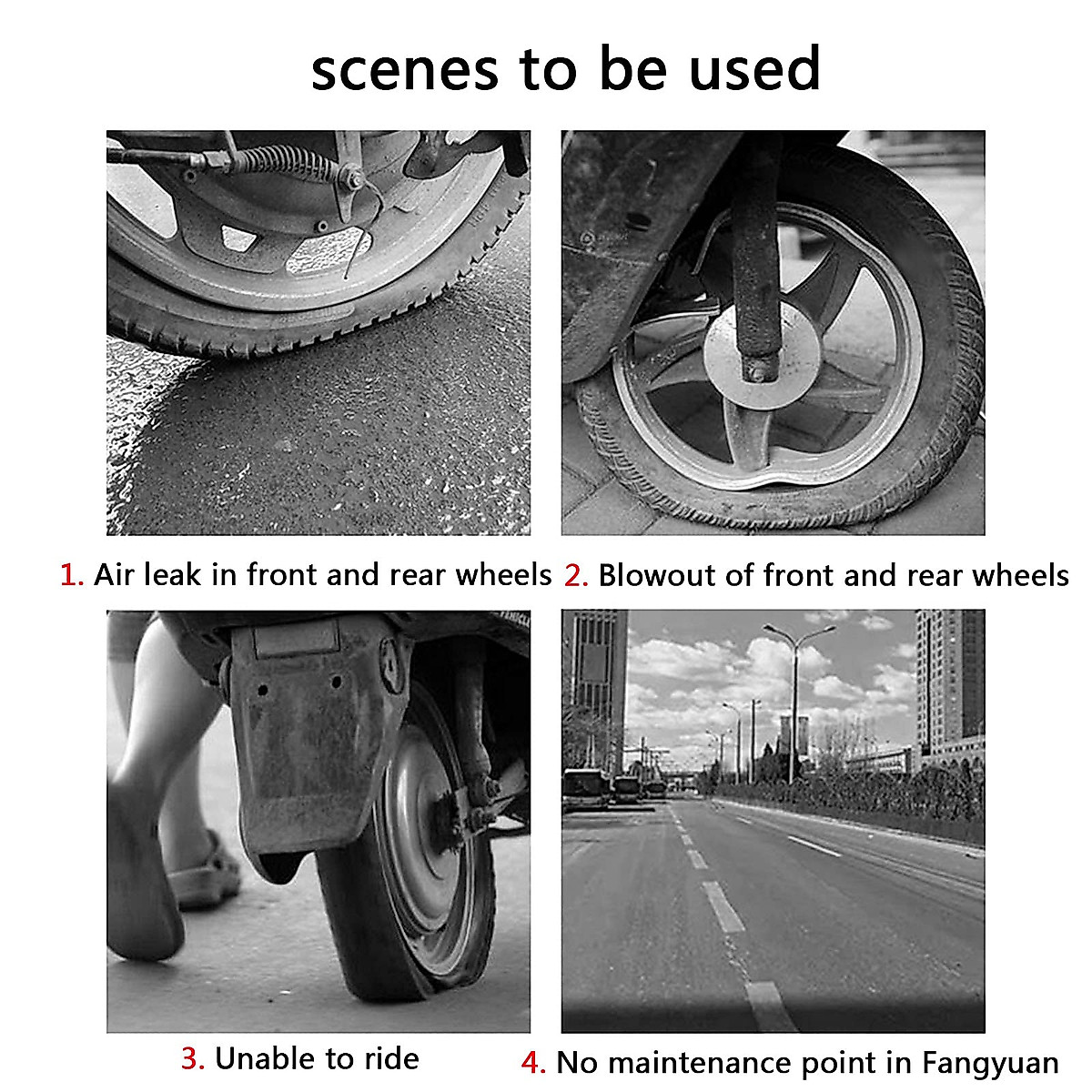 FREEDOH 500kg Self-Rescue Trailer Motorcycle Emergency Self-Rescue Booster Foldable Booster Trailer for Moped Scooters Motorcycles Electric Tricycles Electric Vehicles