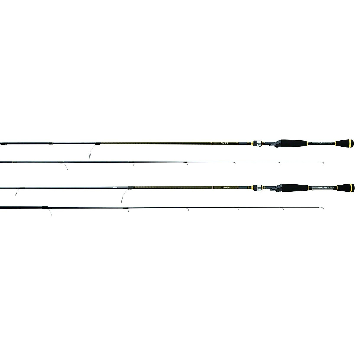 Daiwa 0001-4046 AIRX662MFS Aird-X 6'6" 2pc,Black