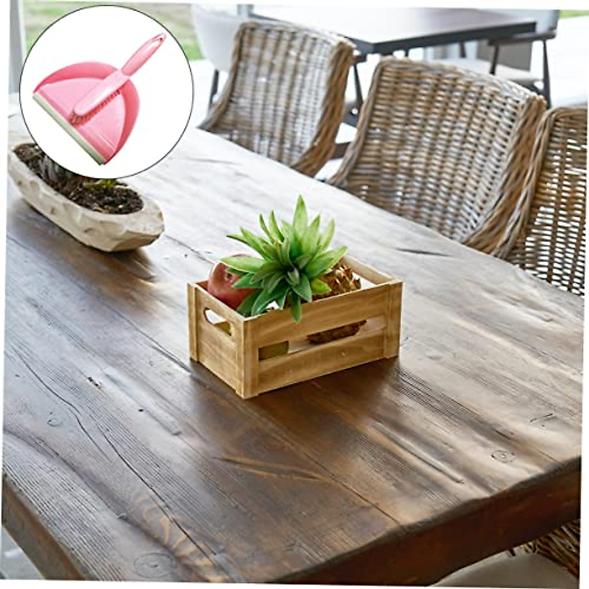 SOESFOUFU 2pcs Mini Broom Dustpan Set Recorder Bags Mini Brush Bed Broom Mini Dust Broom Desktop Broom Tiny Broom Dustpan Mini Dust Pan Mini Cleaning Brush Small Dustpan Brush Plastic