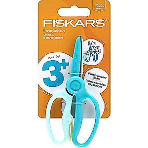 Fiskars® Training Scissors, Turquoise