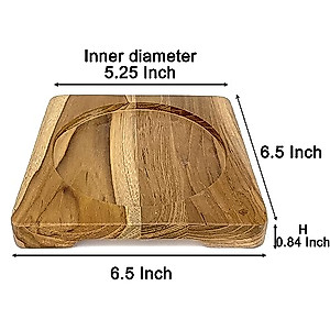 Korean Stone Pot(Dolsot,Ttukbaegi) with Lid, 32oz Premium Ceramic Hot Pot for Bibimbap and Soup, Sizzling for Authentic Korean Cooking, Includes Wooden Tray Set