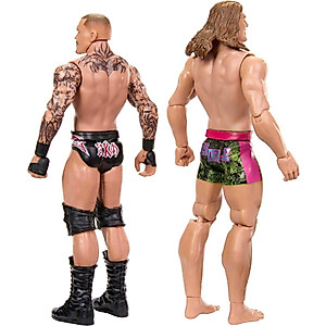 Mattel WWE Randy Orton & Matt Riddle Championship Showdown Action Figure 2-Pack with RAW Tag Team Championship, 6-inch