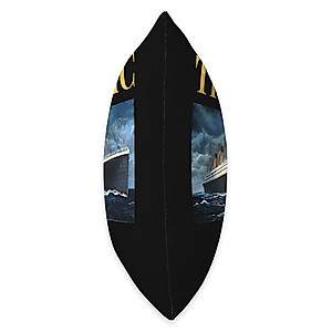 Titanic Ship Designs Titanic 1912 Passenger Liner Cruise Ship Throw Pillow, 16x16, Multicolor