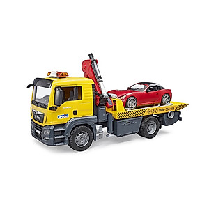 Bruder 03750 Man TGS Tow Truck Roadster and Light and Sound Module