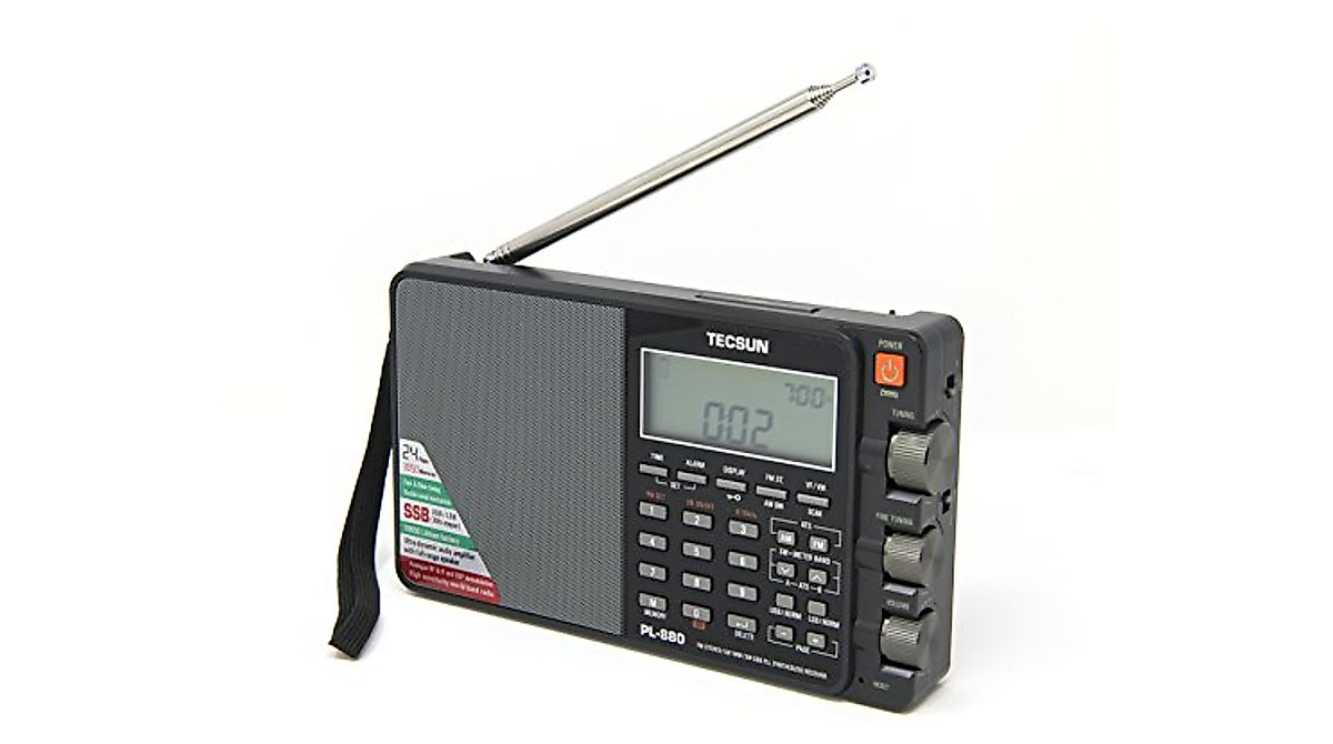 Tecsun PL880 Portable Radio: AM/FM/SW & SSB Receiver