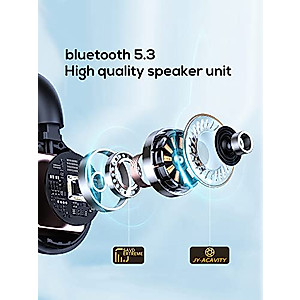 Wireless Ear-Clip Bone Conduction Headphones Bluetooth 5.3, Open Ear Clip on Headphones for Girls,Waterproof Painless Mini Sport Earring Earphone, HiFi Quality/Long Battery Life