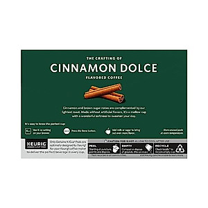 Starbucks Flavored Coffee K-Cup Pods, Cinnamon Dolce, 10 CT (Pack - 1)
