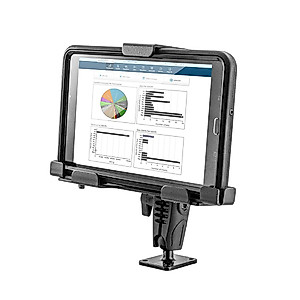 ARKON Mounts Locking Adjustable Tablet Mount with Key Lock for E-Log for Galaxy Tab LG G Pad iPad