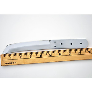 Whole Earth Supply High Carbon 1095 Steel Traditional Tanto Knife Blank Blade Skinner Hunting 1095HC New