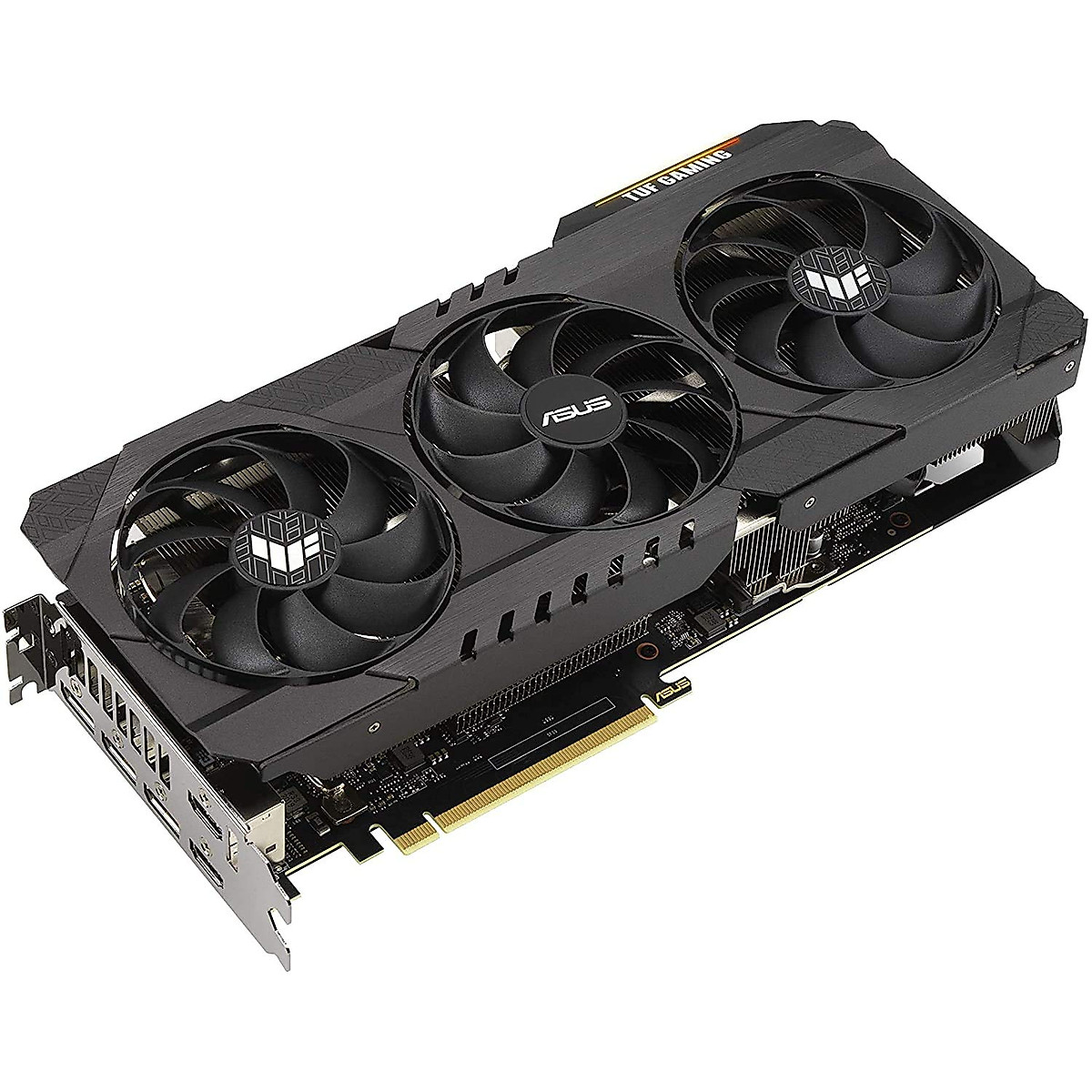 ASUS TUF Gaming NVIDIA GeForce RTX 3080 OC Edition Graphics Card, 10GB GDDR6X, PCIe 4.0, HDMI 2.1, DisplayPort 1.4a, Dual Ball Fan Bearings, GPU Tweak II w/ Mytrix HDMI Cable