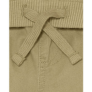 The Children's Place Baby Boys and Toddler Boys Pull On Cargo Pants, Flax, 5T