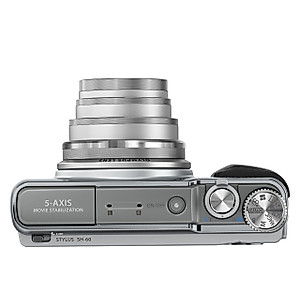 Olympus Stylus SH-60 - Silver - International Version (No Warranty)