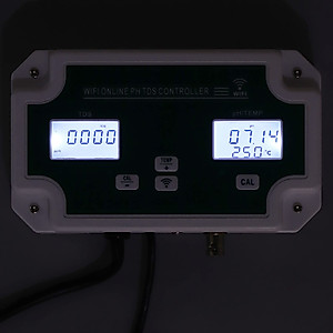 PH TDS Detector, High Accuracy Probe Water Quality Analyzer Stable Calibration Function for Aquarium (US Plug 120V)