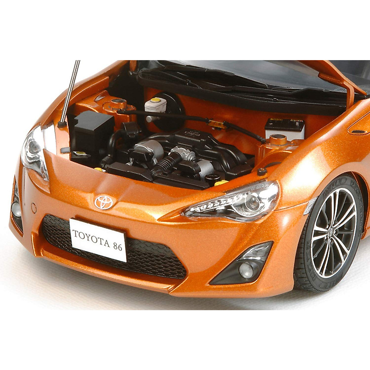 TAMIYA 300024323 Toyota GT86 Kit-Highly Detailed Model 1:24 Scale Movable Wheels and Steering 116 Pieces
