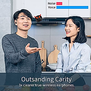 Instiwitt Wireless Earbuds for Kids Cute Cartoon Bluetooth in Ear Headphones Stereo Sound Earphones Built-in Dual Mic Noise Reduction Touch Control 30Hrs Playtime IPX5 Waterproof Headset for Sports