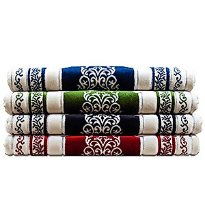 VISCO LOVE Memory Foam Area Rug & Runners (Prayer Rug) (Green)