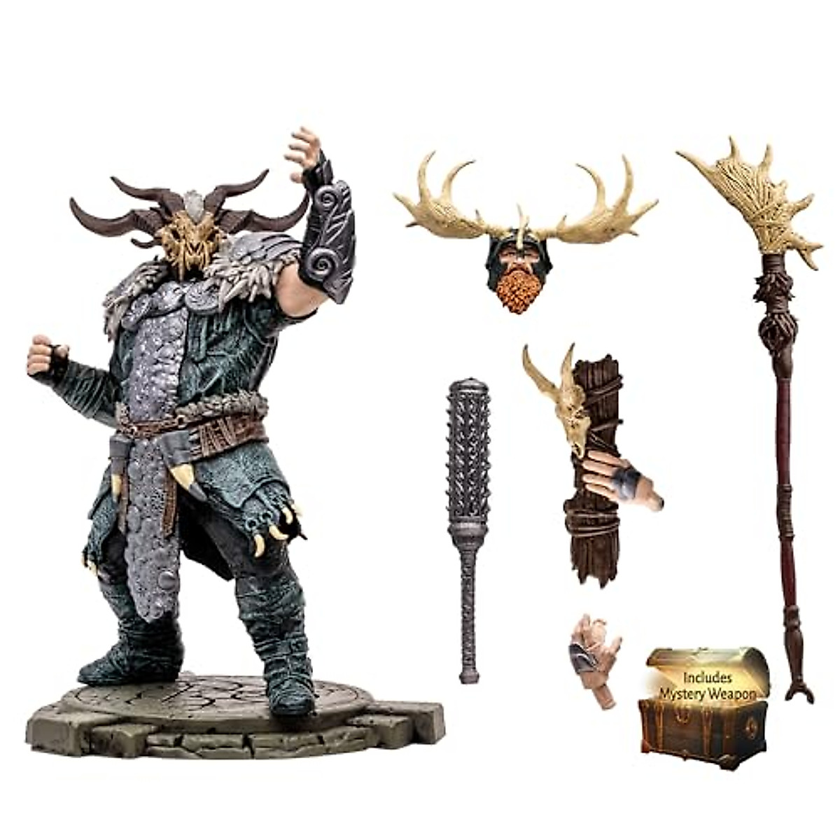 McFarlane Toys - Diablo IV Tornado Druid (Rare) 1:12 Scale Posed Figure