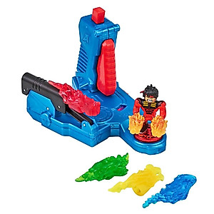 Legends of Akedo Powerstorm Mega Strike Controller with Elemental Punch Action |Turbo Chux Action Figure | Amazon Exclusive