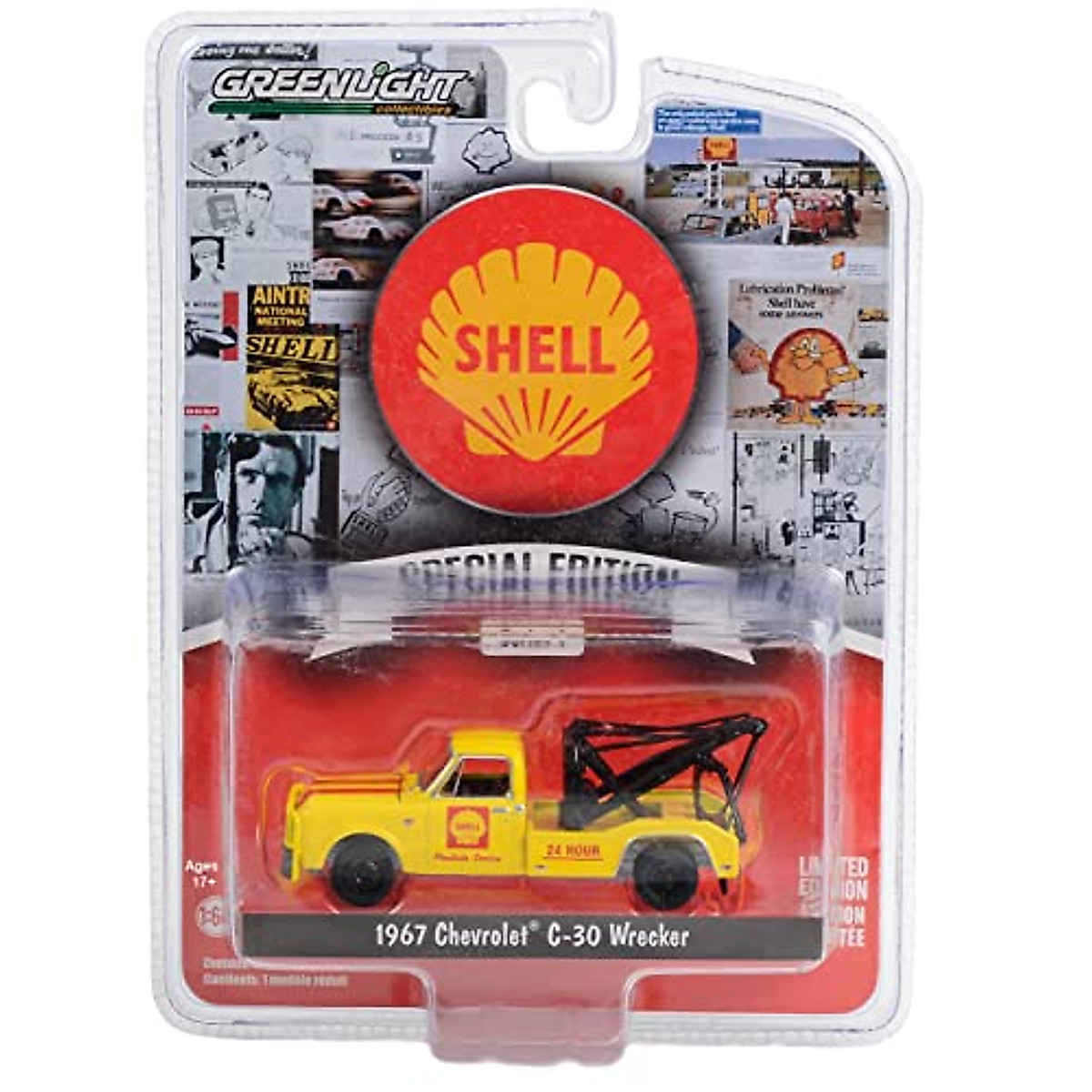 Greenlight 41125 Shell Oil Special Edition Series 1 Complete Set of Six (6) Diecast Models 1:64 Scale