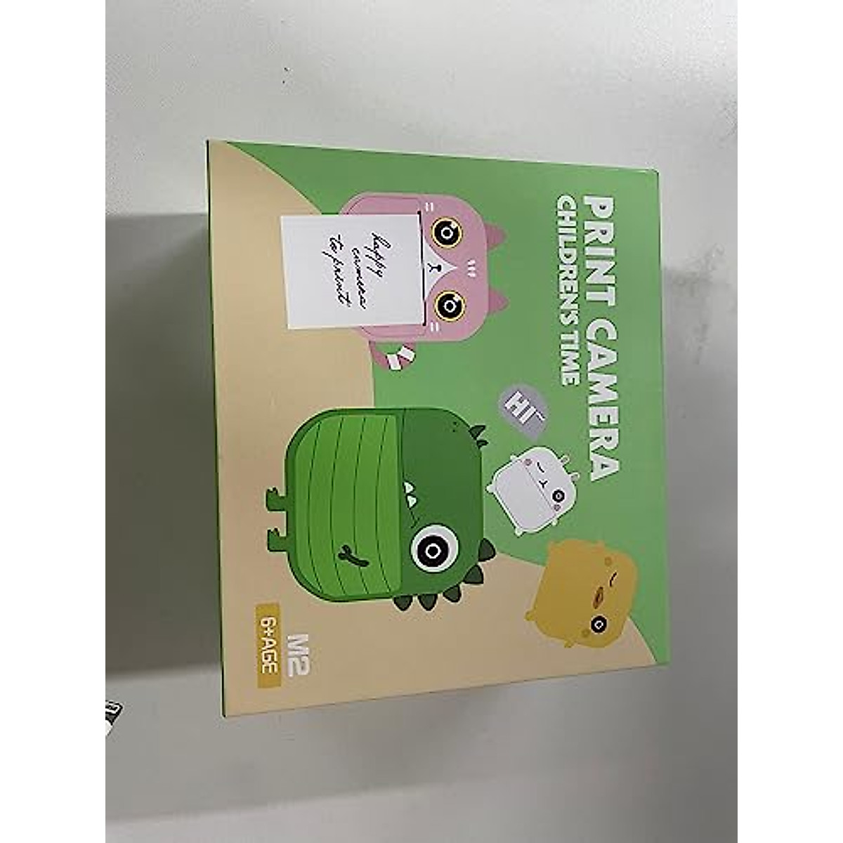 Ainiv Instant Print Cameras for Kids, 2.4 Inch Kids Digital Camera with Dual Camera, 1080P Kids Camera with Print Papers&5 Color Pens, 32GB SD Card, Gift for 3-12 Year Old Boys Girls-Green