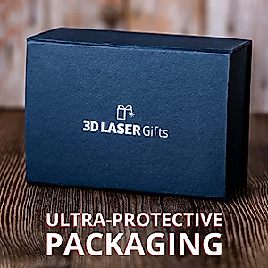 3D Laser Gifts Personalized Gift for Mom, Unique Home Decor, Custom Laser Etched Glass | Birthday, Anniversary, Wedding, Mother’s Day, Father’s Day, Christmas, Holiday | 3D Photo Crystal Rectangle