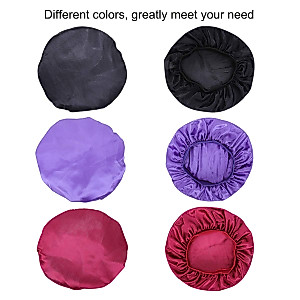 LADES Kids Hair Satin Bonnet for Sleeping, 3 Pieces Soft Toddler Satin Bonnet Sleeping Cap for Girls Curly Hair Gifts Multicolored