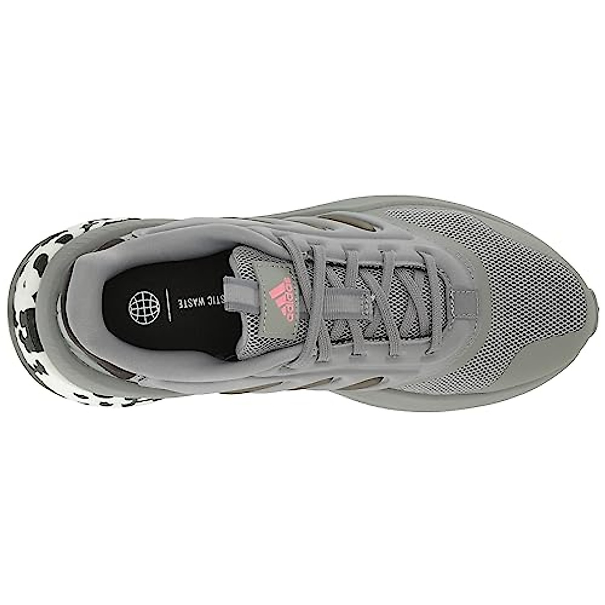 adidas Women's X_PLR Phase Sneaker, Grey/Core Black/Pink Fusion, 10.5