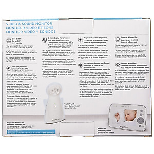 Angelcare AC1320 Video & Sound Monitor, White