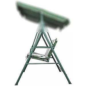 ANSNAL Patio Swing Cushion Cover for 3 Seat Swing Chair, Waterproof Swing Seat Cover Dust Proof Replacement All Weather Swing Chair Protection