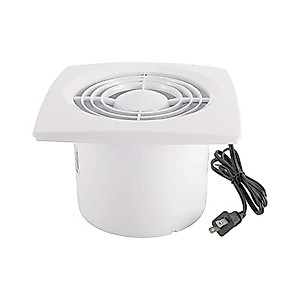 HYDDNice 6" Exhaust Fan Extractor Ventilation Fan Bathroom Garage Exhaust for Kitchen,Bathroom,Bedroom,Low Noise and Energy Saving