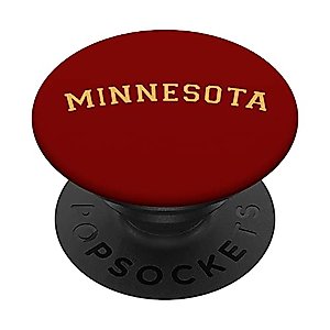 Minnesota USA Patriotic Birthday School University Gift PopSockets Swappable PopGrip