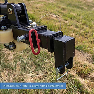 Titan Attachments Telescoping Hydraulic Skid Steer Truss Boom V2 26 Foot Reach