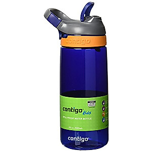 Contigo AUTOSEAL Courtney Kids & Tweens Water Bottle, 20 oz., Oxford Blue
