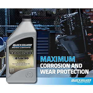 Quicksilver 85W-90 Extreme Performance Gear Lube - 1 Qt.