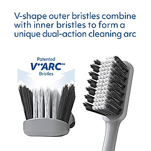 Ooak Eco-Friendly V-Eco Toothbrush with a Replaceable Brush Head System with 1 Additional Replacement Head - Silver Chrome
