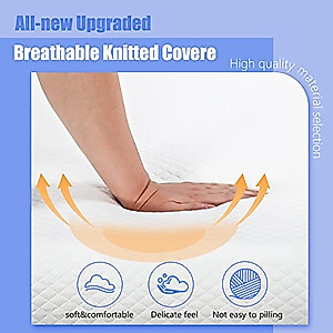 12 Inches Cooling-Gel Memory Foam Mattress Medium Firm Feel Memory Foam Mattress Bed in a Box CertiPUR-US Certified,Full