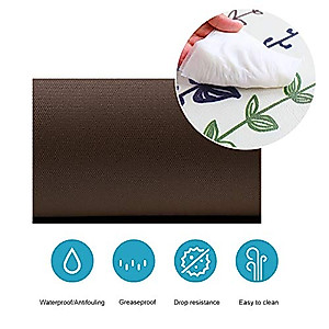 Anti Fatigue Mats for Kitchen Floor, Life is Better at the Beach Rustic Wooden Cushioned Waterproof Non-Slip Kitchen Mat and Rug, Comfort Standing Kitchen Mat for Home, Sink, Laundry, 24x36 Inches