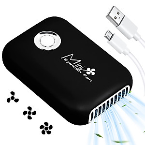 Buqikma Eyelash Fan Mini Lash Fan for Eyelash Extension Portable Lash Fan Dryer Handheld Rechargable USB Eyelash Fan with 3 Adjustable Speed Cooling Air Fan Eyelash Extension Application