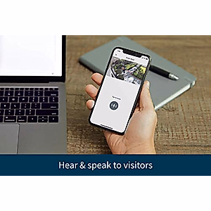 Arlo Essential XL Spotlight Camera | Wire-Free, 1080p Video | Color Night Vision 1 Year Battery Life, Motion Activated, Direct to Wi-Fi White (Renewed)