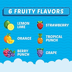 Fla-Vor-Ice Popsicle Variety Pack of 1.5 Oz Freezer Bars, Assorted Flavors, 100 Count